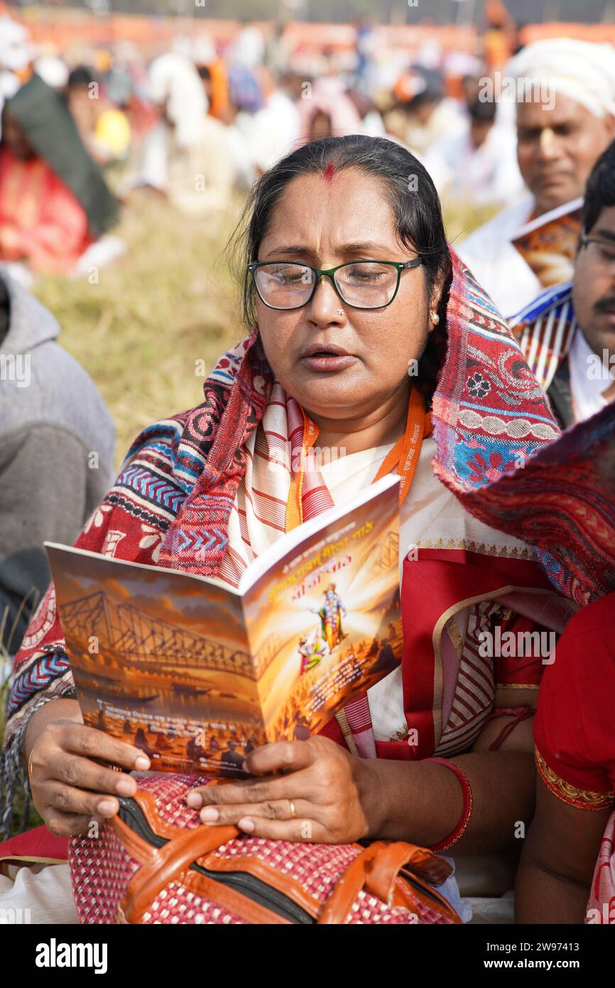 Kolkata, West Bengal, India. 24th Dec, 2023. In a landmark display of ...