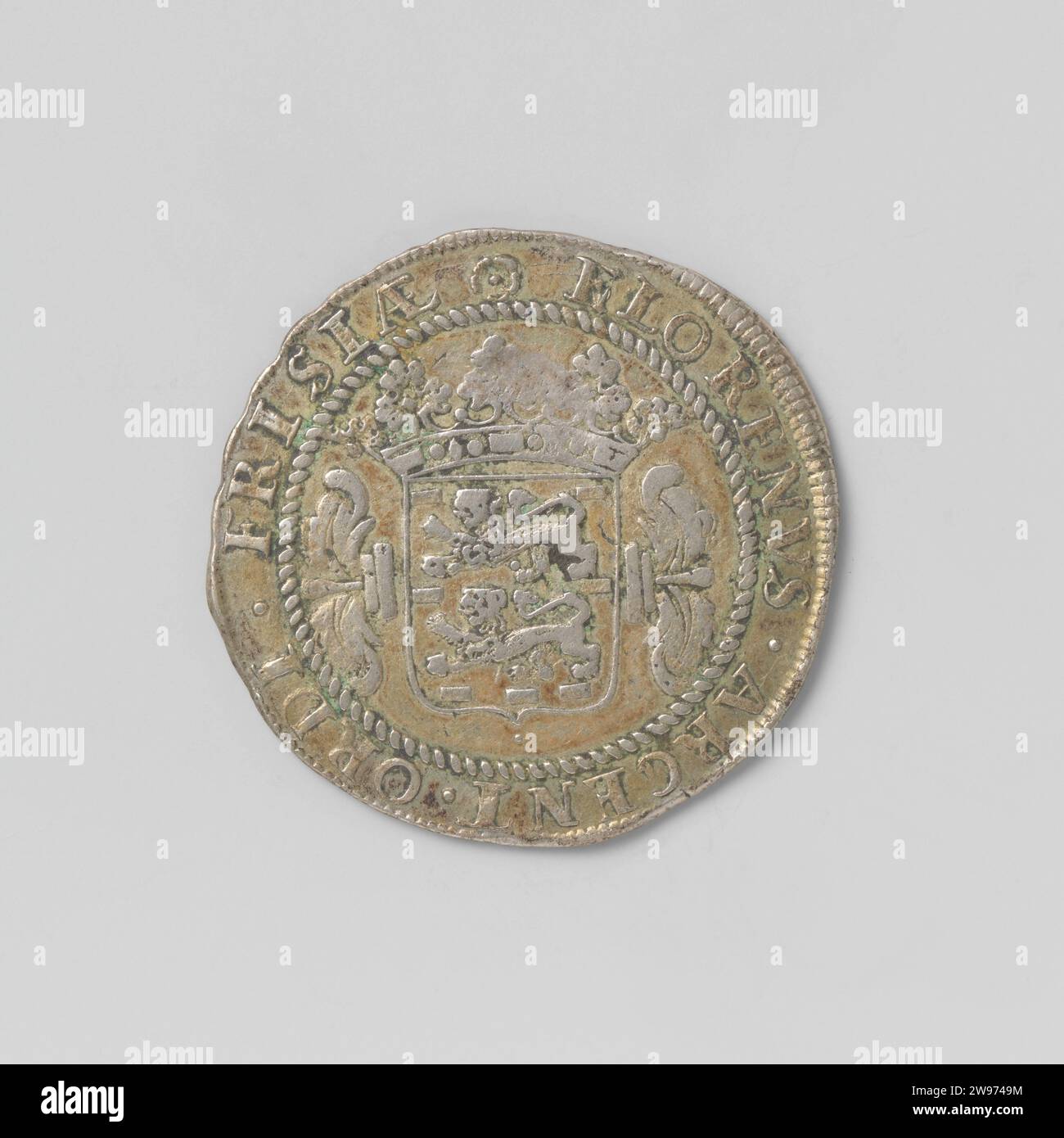Half Florijn van Friesland, 1684, States of Friesland, 1684 coin Silver ...
