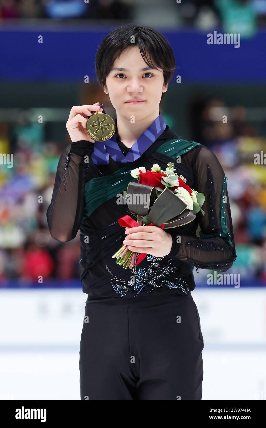 Nagano, Japan. 23rd Dec, 2023. Shoma Uno Figure Skating : Japan Figure Skating Championships ...