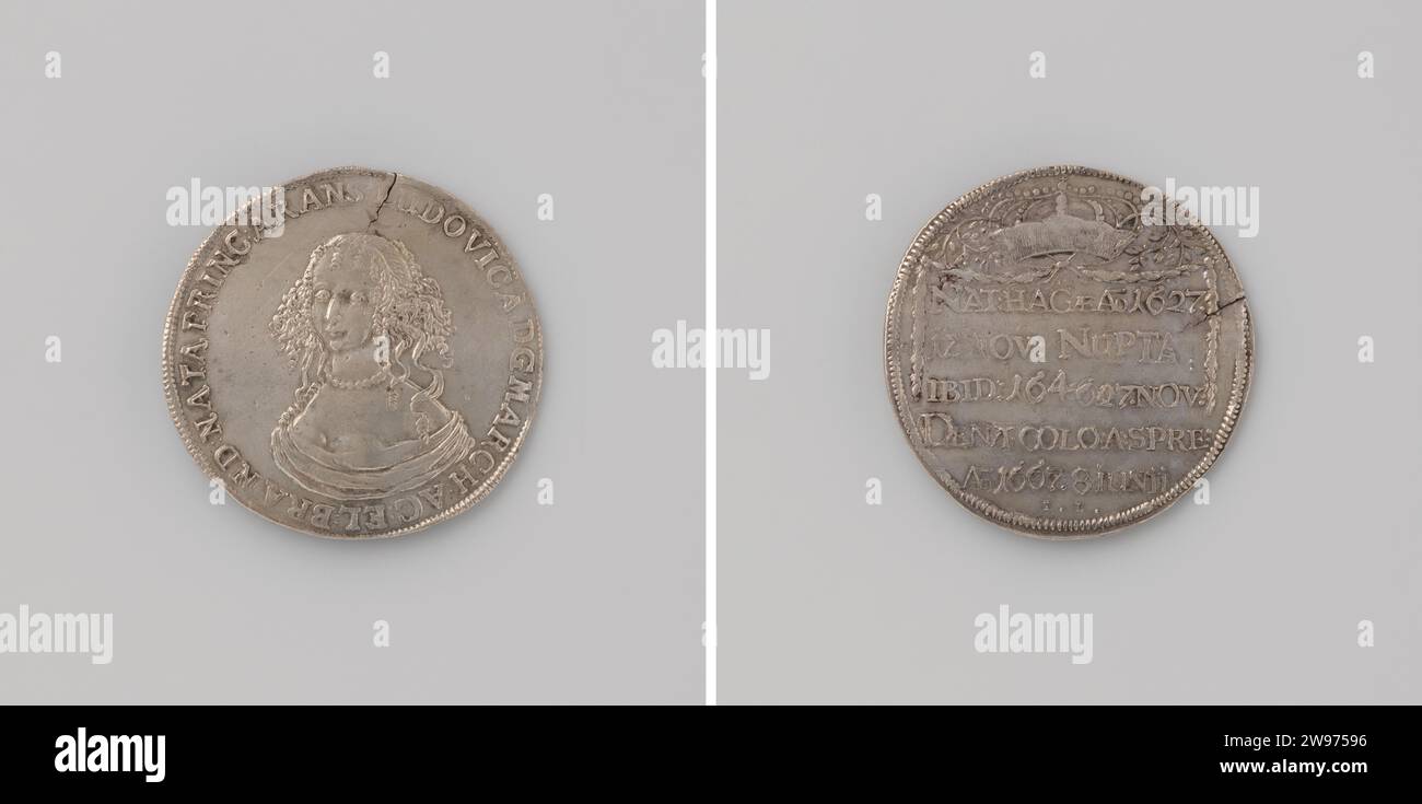 Death of Princess Louise Henriette van Oranje, Gemalin of Frederik ...