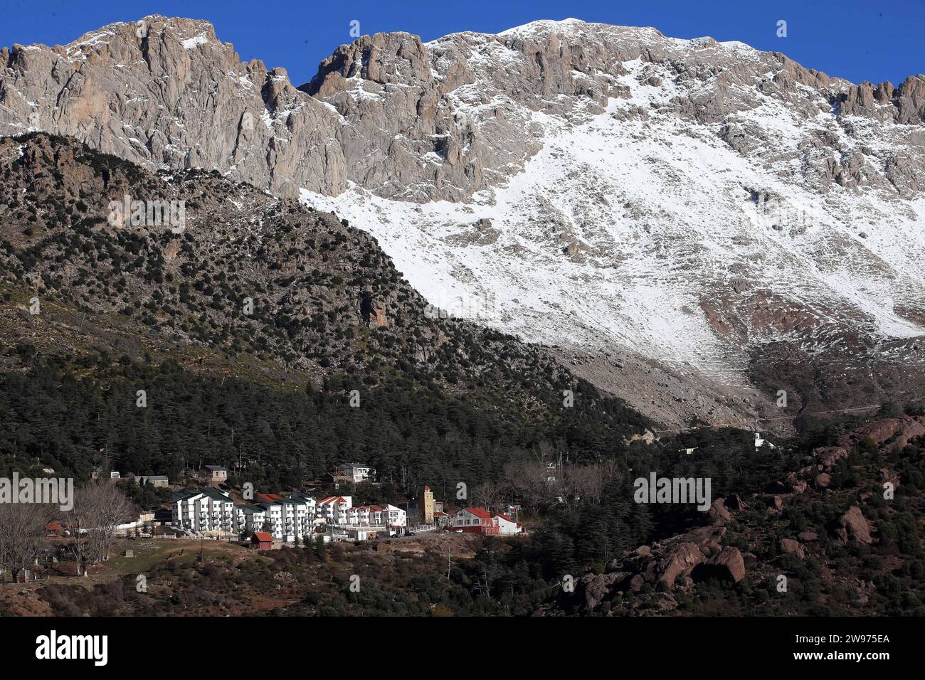 Bouira. 25th Dec, 2023. This photo taken on Dec. 24, 2023 shows the ...