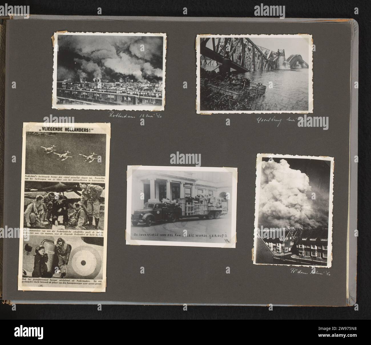 Rotterdam after the bombing, Anonymous, 1940 - 1945 photograph Album ...