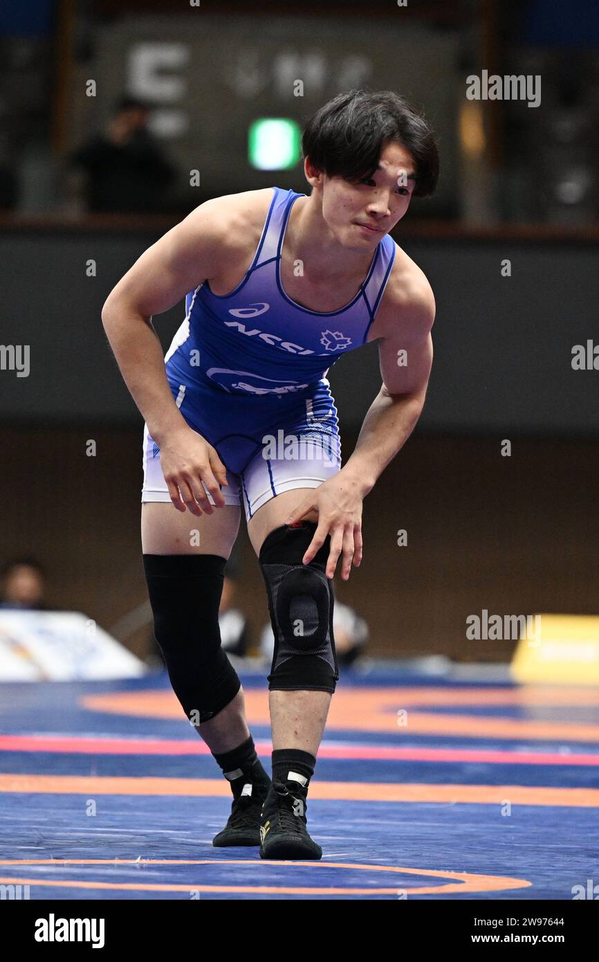 Yoyogi 2nd Gymnasium, Tokyo, Japan. 23rd Dec, 2023. Kento Yumiya, DECEMBER 23, 2023 - Wrestling ...