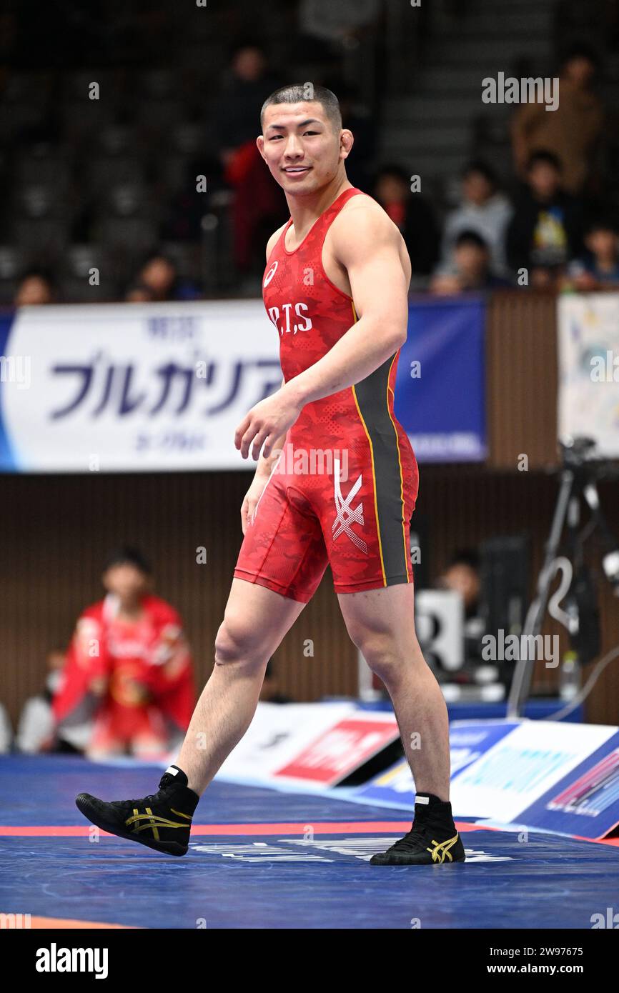 Yoyogi 2nd Gymnasium, Tokyo, Japan. 23rd Dec, 2023. Hayato Ishiguro, DECEMBER 23, 2023 ...