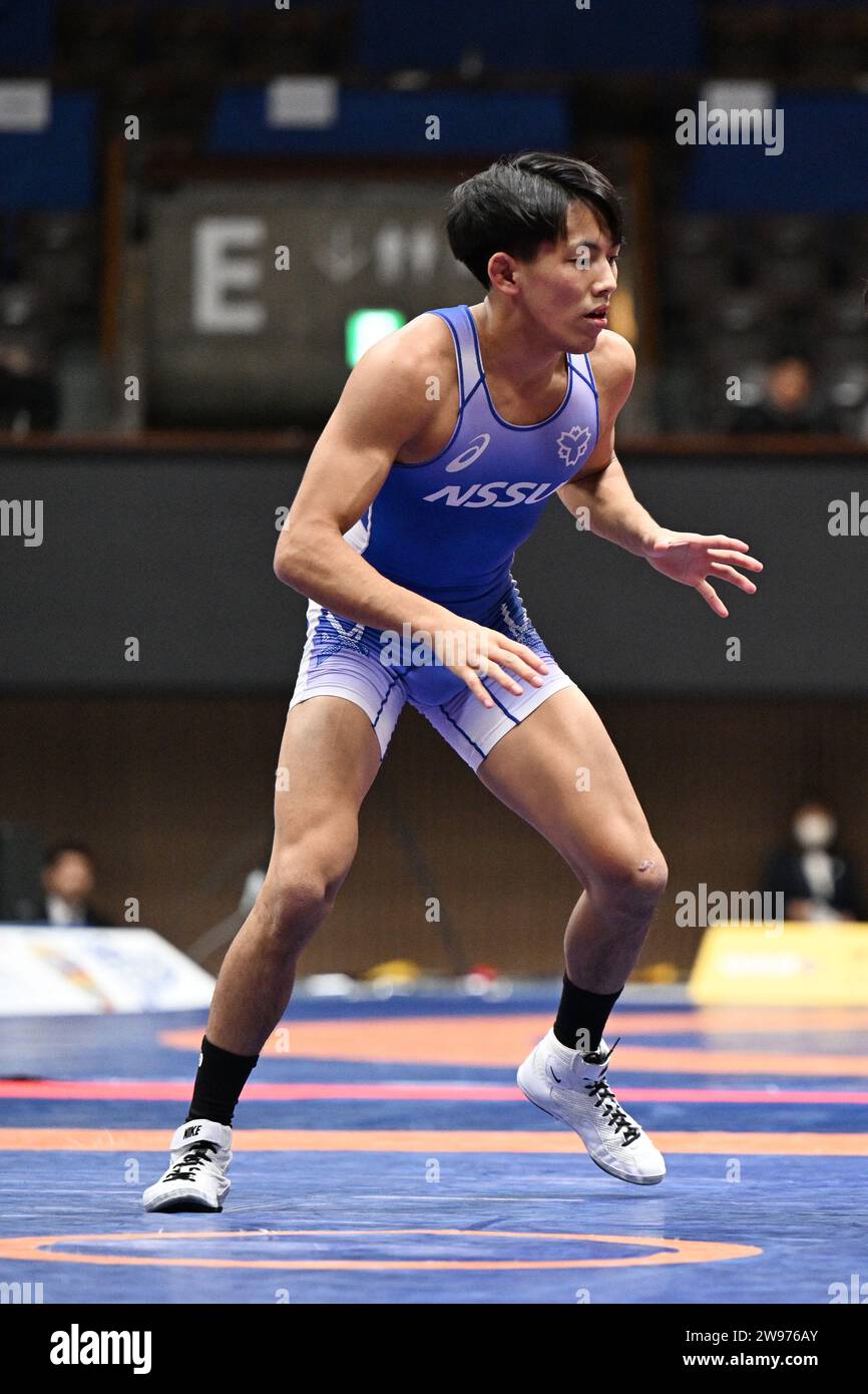 Yoyogi 2nd Gymnasium, Tokyo, Japan. 23rd Dec, 2023. Kaito Inaba, DECEMBER 23, 2023 - Wrestling ...