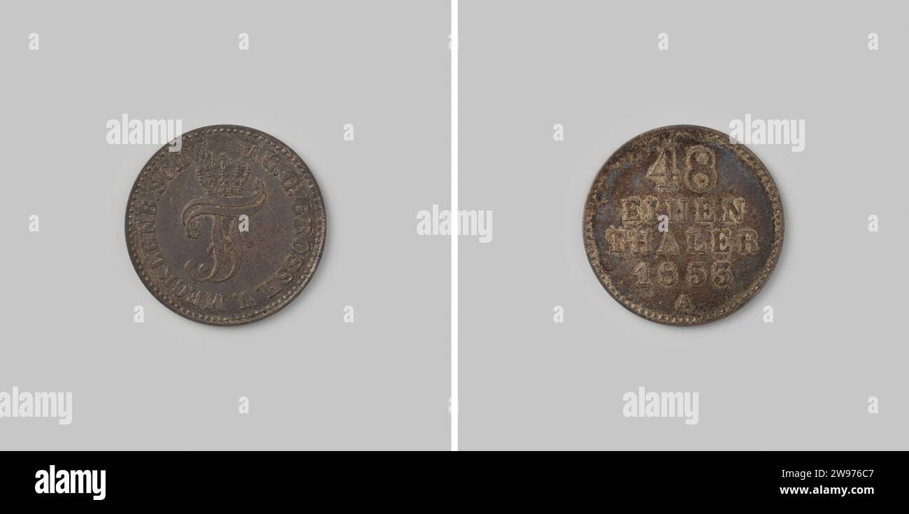 Forty-eight taler from the Grand Duchy of Mecklenburg-Schwerin by ...