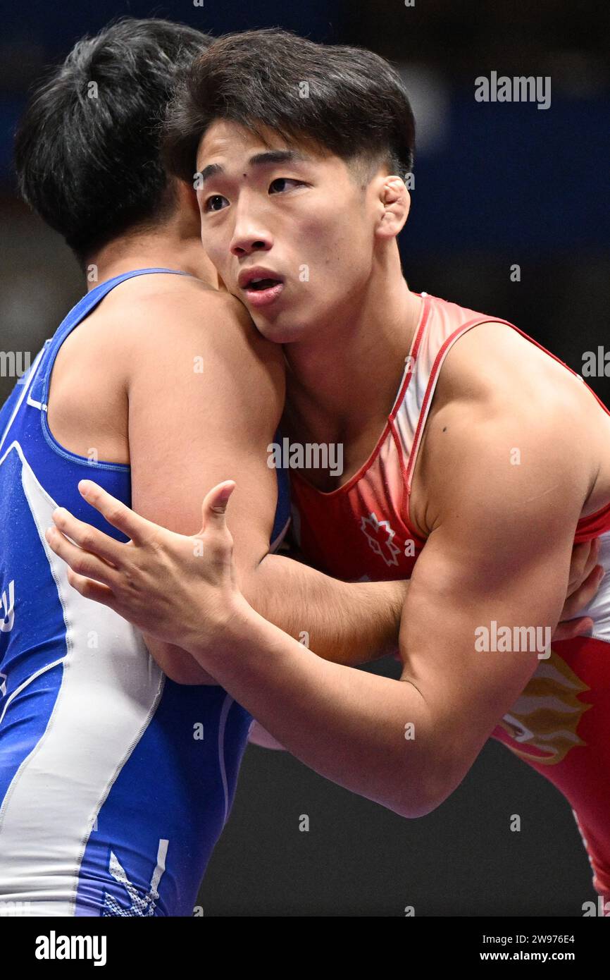 Yoyogi 2nd Gymnasium, Tokyo, Japan. 23rd Dec, 2023. Isami Horikita, DECEMBER 23, 2023 ...