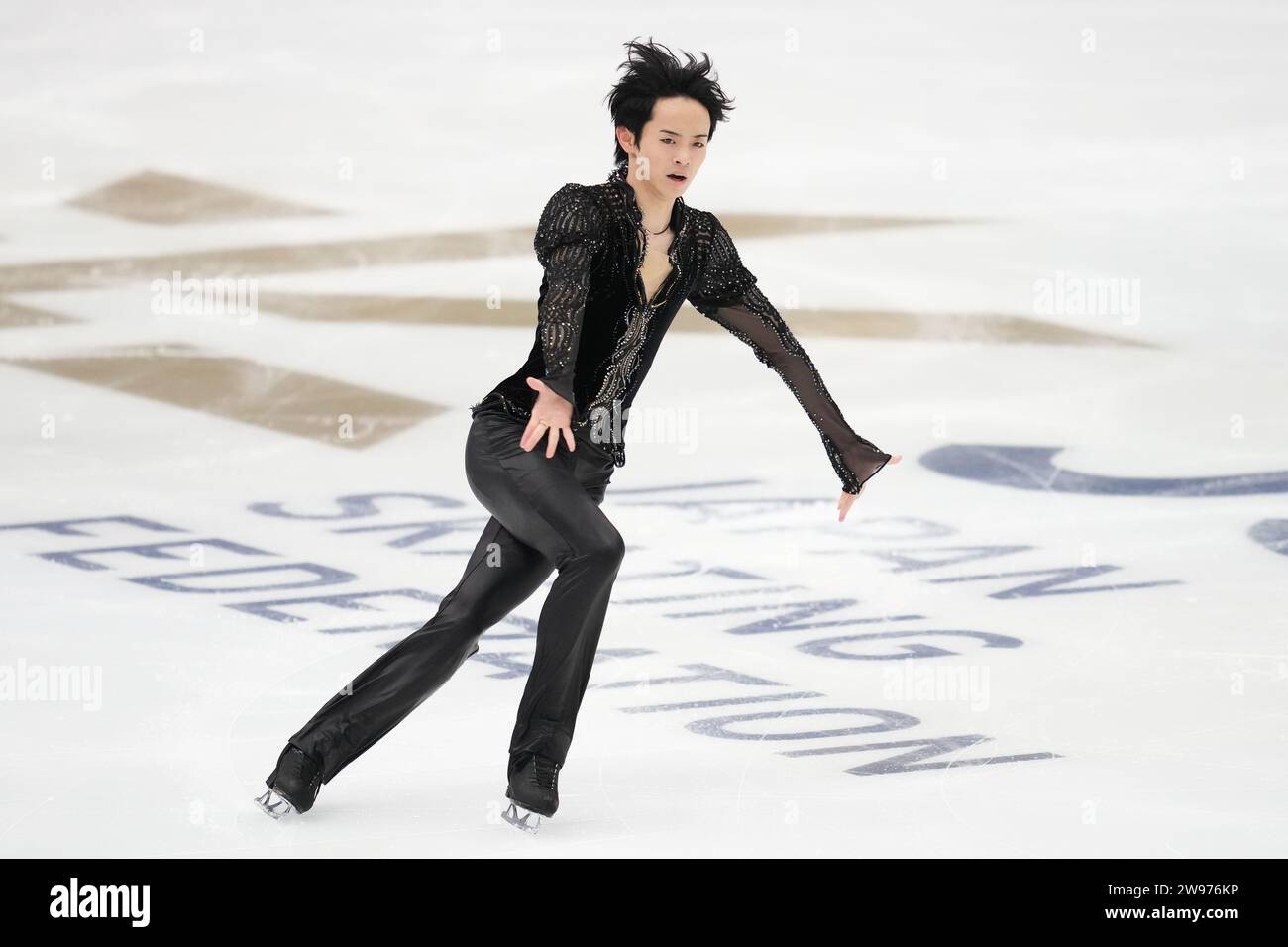 Big Hat, Nagano, Japan. 23rd Dec, 2023. Koshiro Shimada, DECEMBER 23, 2023 - Figure Skating ...