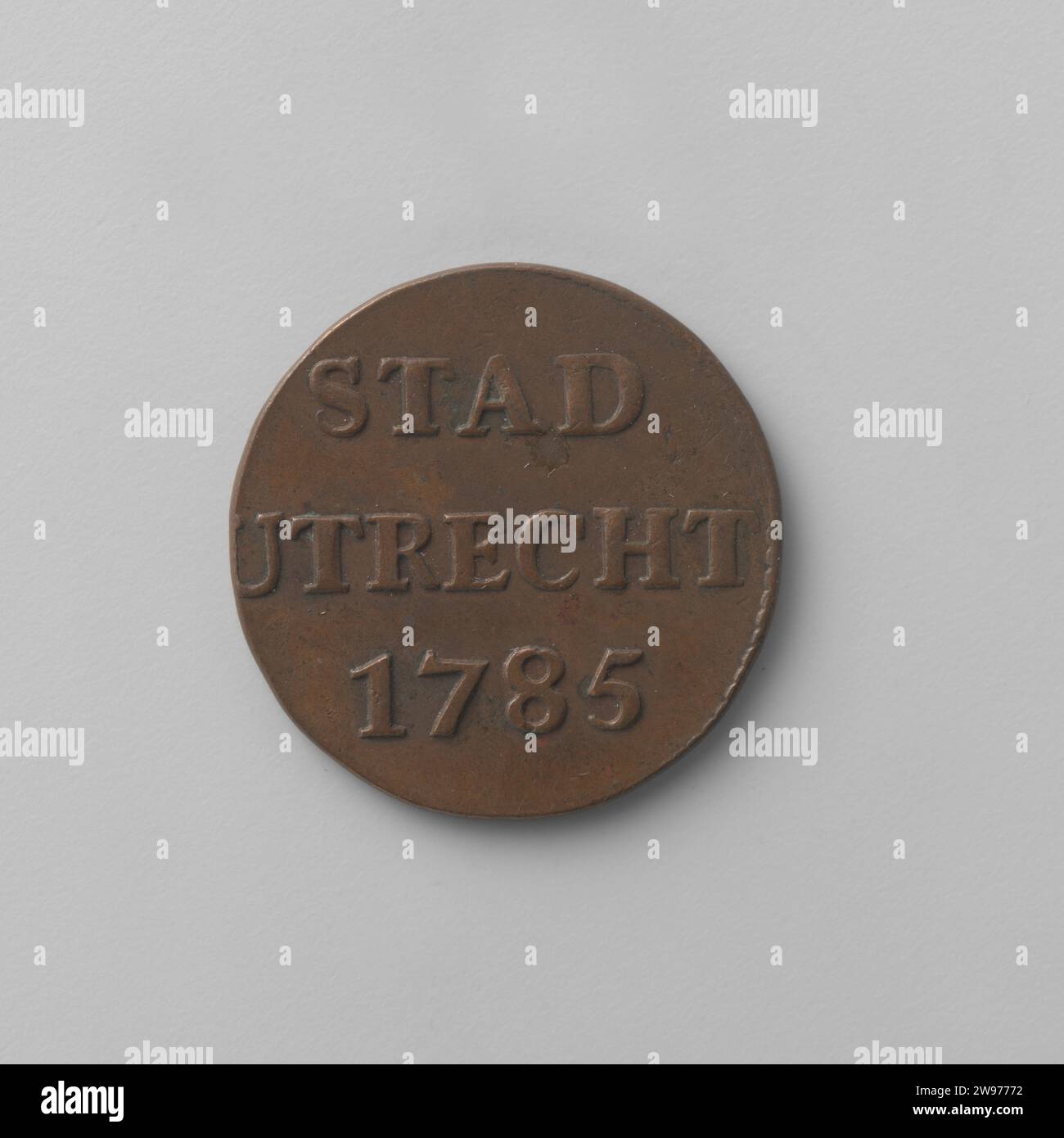 Dang of the city of Utrecht, 1785, City of Utrecht, 1785 coin Copper ...