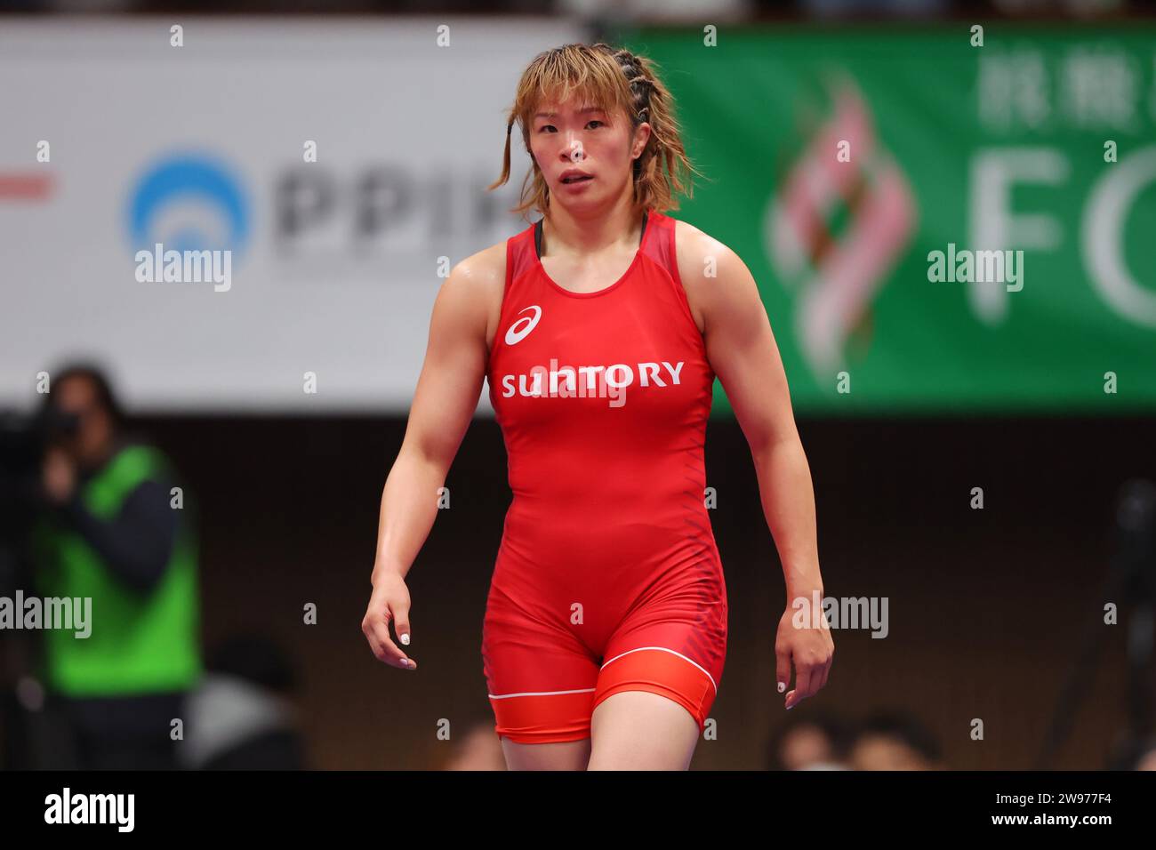 Risako Kinjo, DECEMBER 24, 2023 - Wrestling : All Japan Wrestling Championship Women's 59kg Semi ...