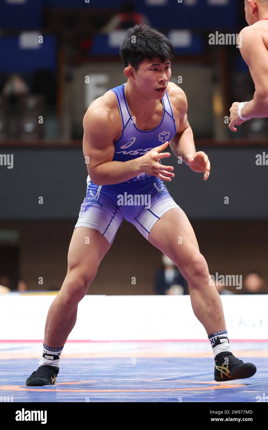 Kyotaro Sogabe, DECEMBER 24, 2023 - Wrestling : All Japan Wrestling Championship Men's 67kg ...