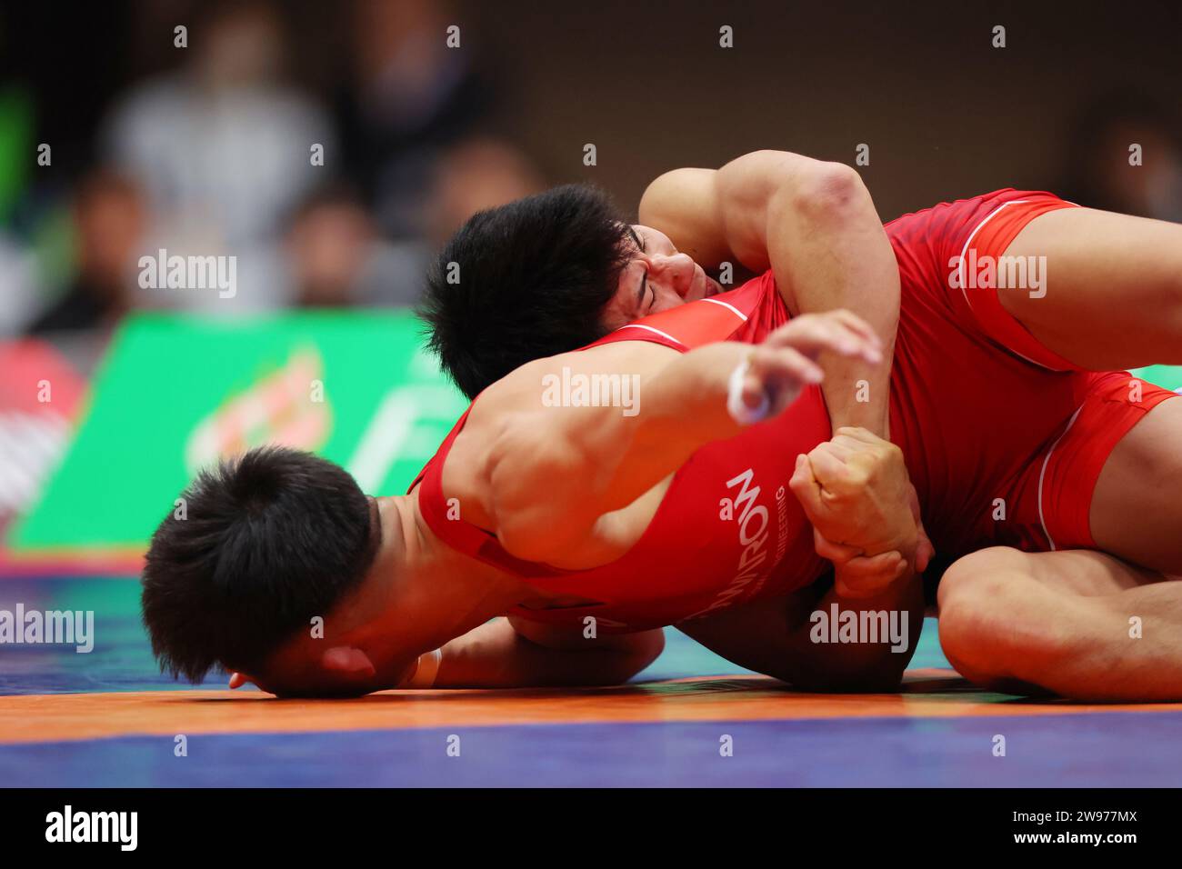 (L-R) Katsuaki Endo, Kyotaro Sogabe, DECEMBER 24, 2023 - Wrestling ...