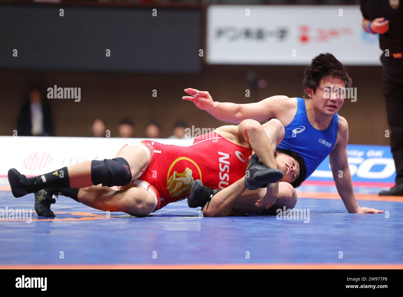 (L-R) Kotaro Kiyooka, Masanosuke Ono, DECEMBER 24, 2023 - Wrestling ...