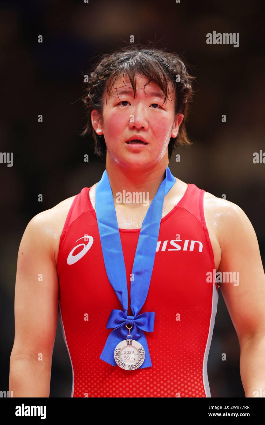 Yoyogi 2nd Gymnasium, Tokyo, Japan. 24th Dec, 2023. Sena Nagamoto ...