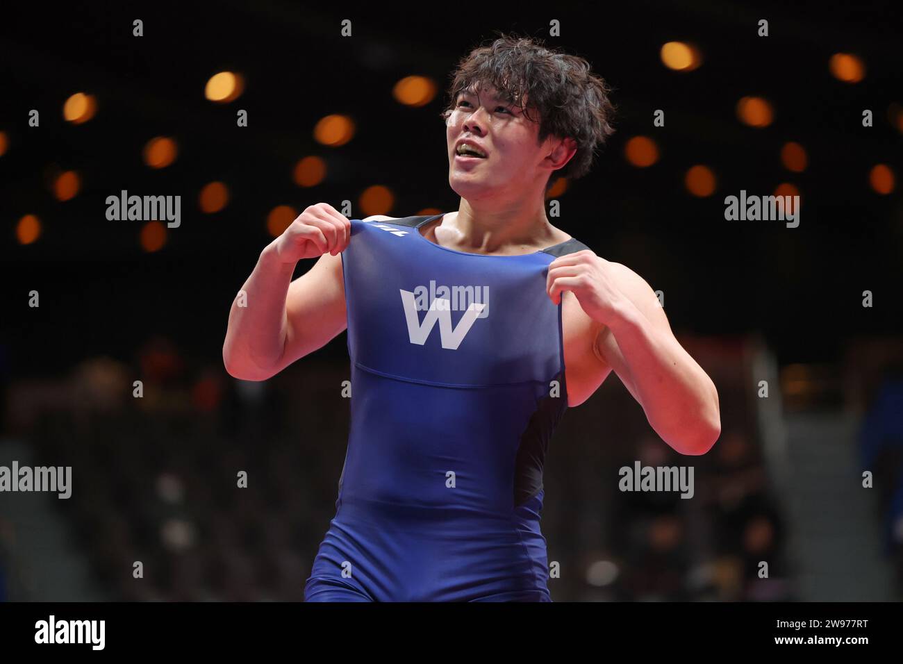 Yoyogi 2nd Gymnasium, Tokyo, Japan. 24th Dec, 2023. Hayato Tamaoka ...