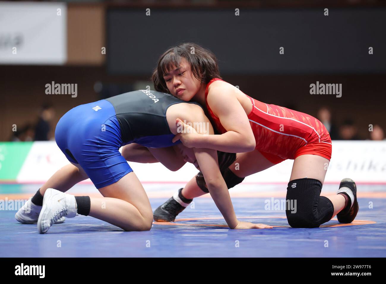 Yoyogi 2nd Gymnasium, Tokyo, Japan. 24th Dec, 2023. (L-R) Umi Ito, Remina Yoshimoto, DECEMBER 24 ...
