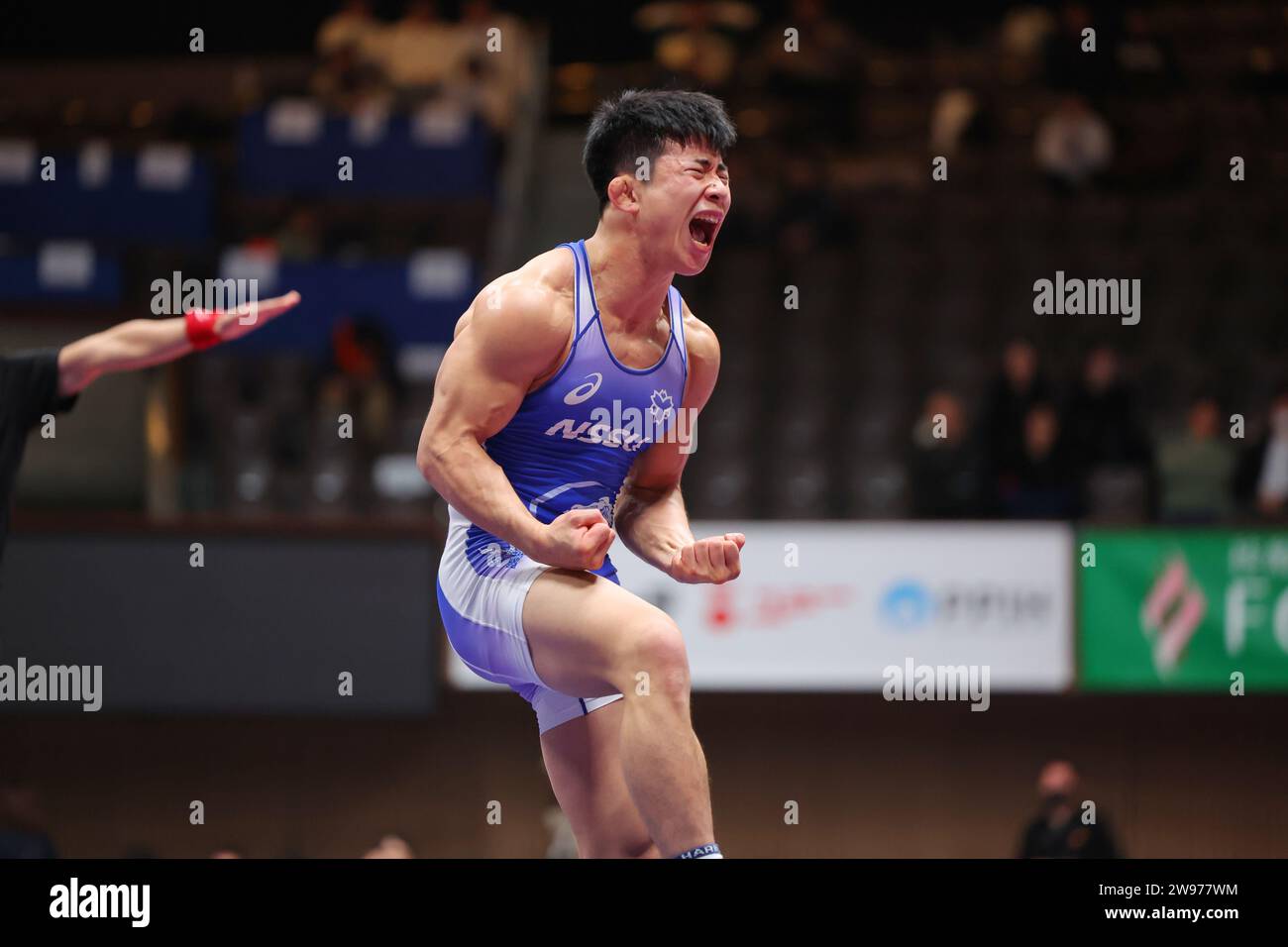 Yoyogi 2nd Gymnasium, Tokyo, Japan. 24th Dec, 2023. Kyotaro Sogabe ...