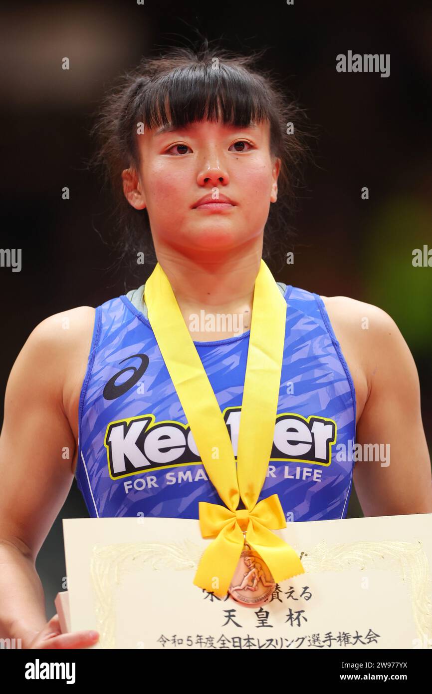 Yoyogi 2nd Gymnasium, Tokyo, Japan. 24th Dec, 2023. Sara Natami ...
