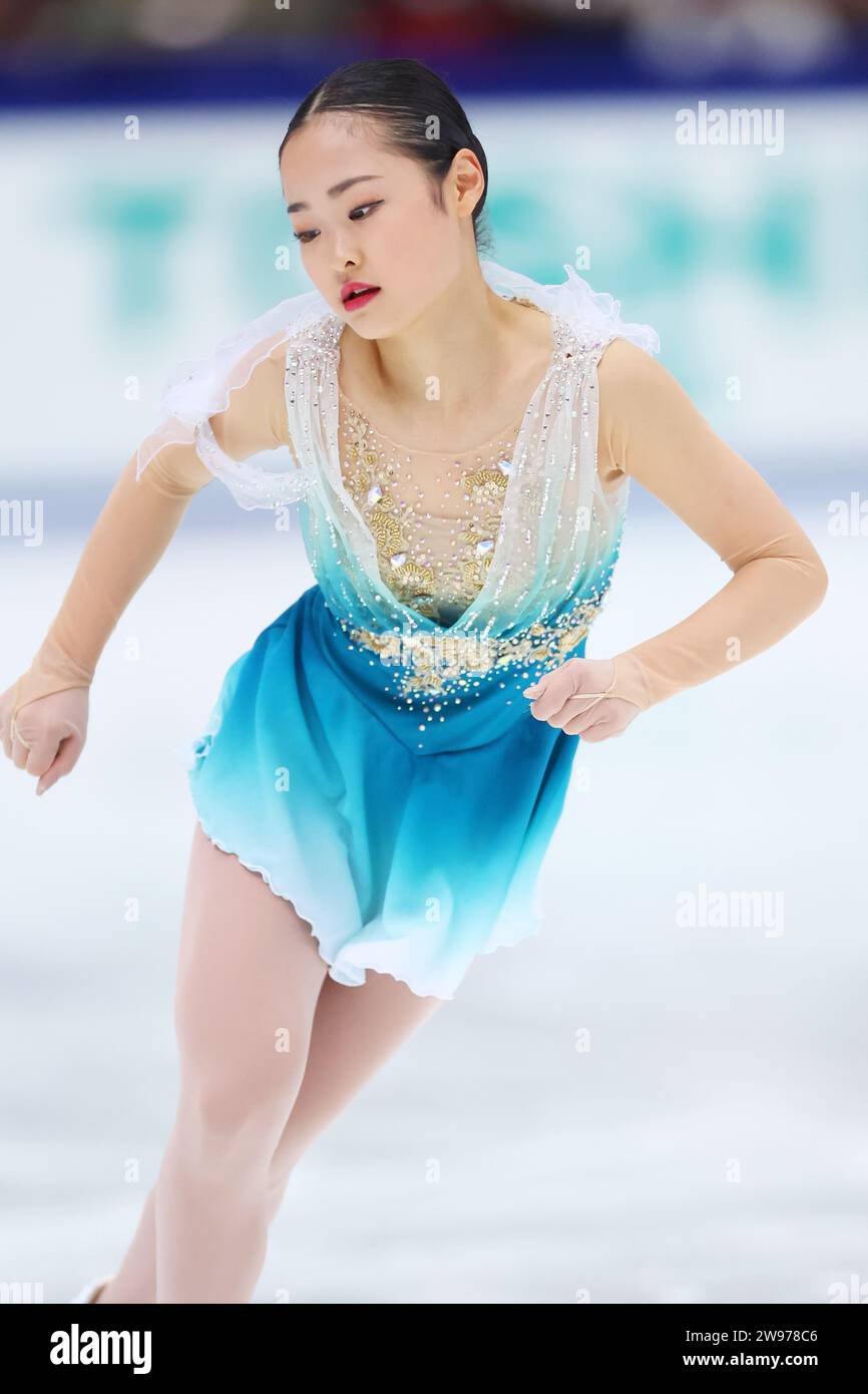 Nagano, Japan. 24th Dec, 2023. Mao Shimada Figure Skating : Japan Figure Skating Championships ...