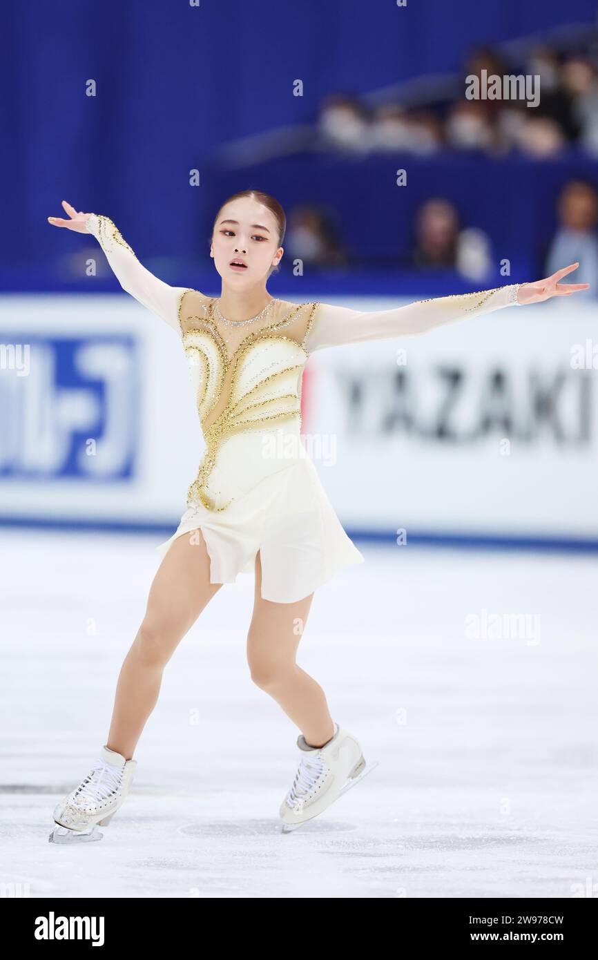 Nagano, Japan. 24th Dec, 2023. Rena Uezono Figure Skating : Japan ...