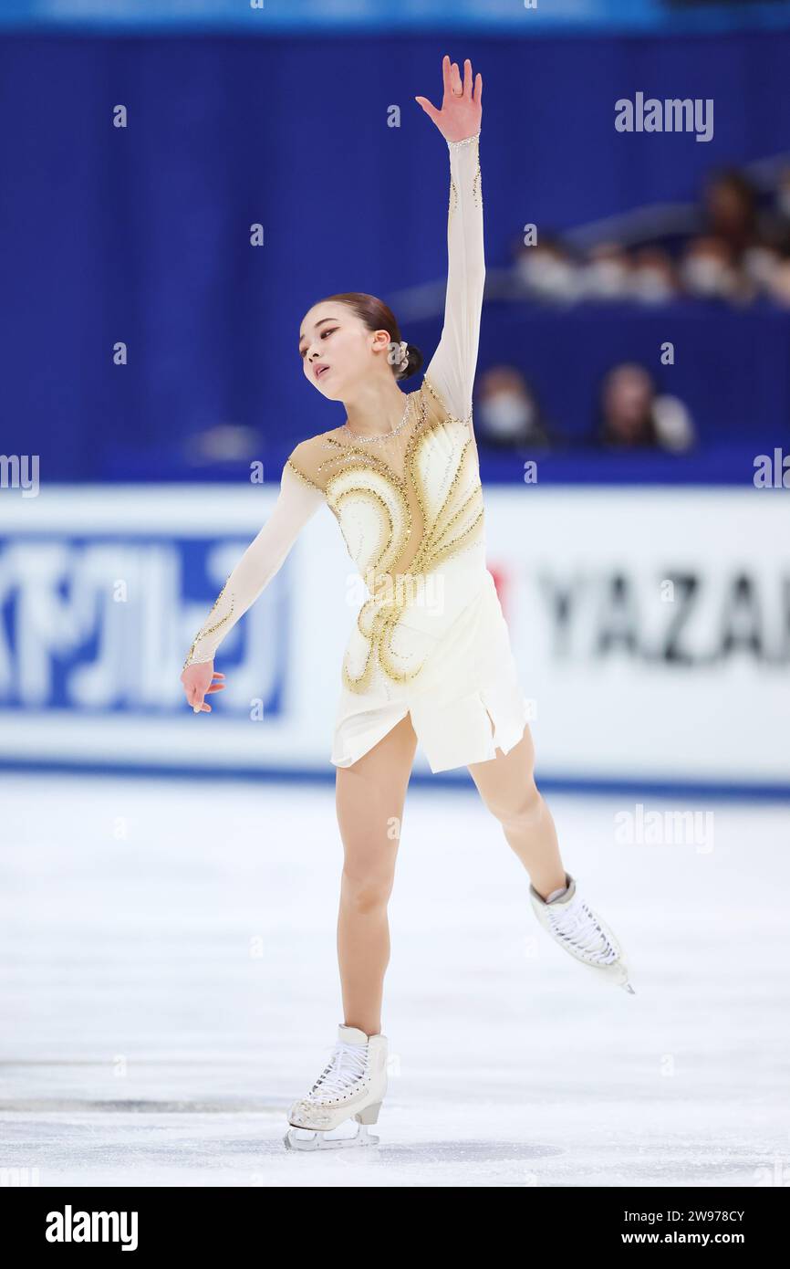 Nagano, Japan. 24th Dec, 2023. Rena Uezono Figure Skating : Japan ...