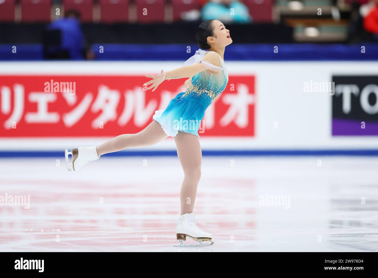 Nagano, Japan. 24th Dec, 2023. Mao Shimada Figure Skating : Japan Figure Skating Championships ...
