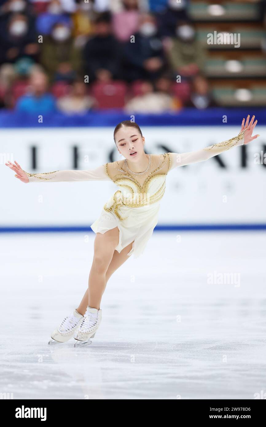 Nagano, Japan. 24th Dec, 2023. Rena Uezono Figure Skating : Japan ...
