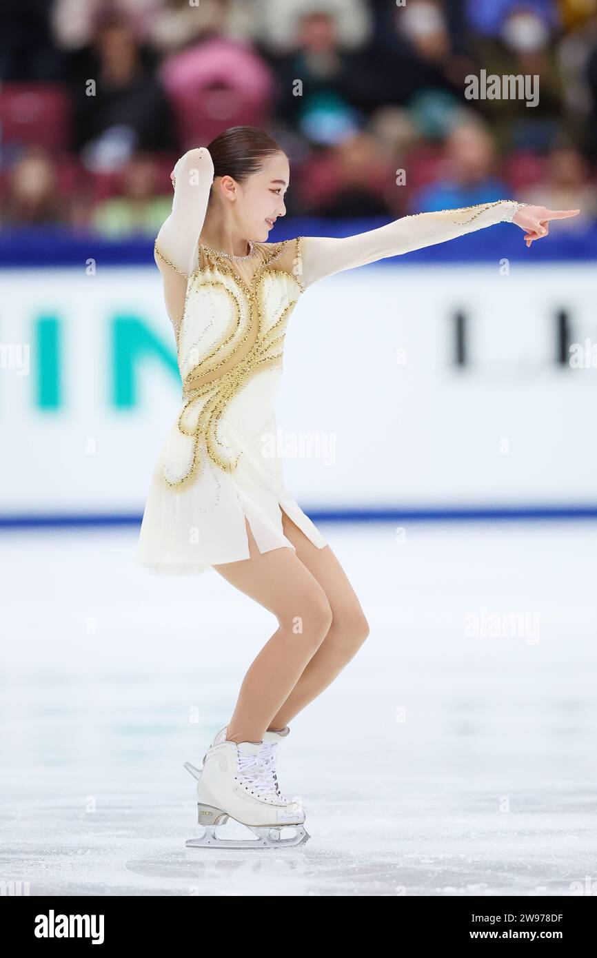 Nagano, Japan. 24th Dec, 2023. Rena Uezono Figure Skating : Japan ...