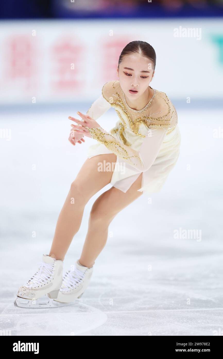 Nagano, Japan. 24th Dec, 2023. Rena Uezono Figure Skating : Japan ...