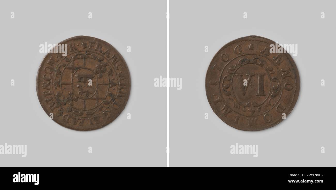 Sechser from the diocese of Paderborn of Franz-Arnold van Metternich ...