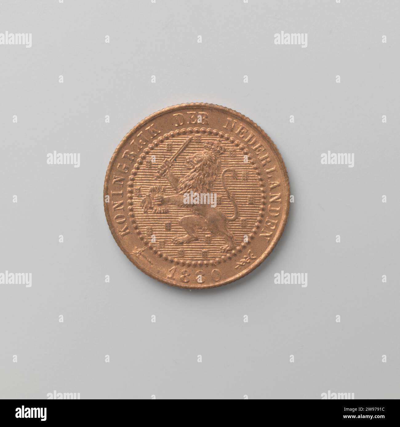 Dutch CENT, 1880, Willem III (King of the Netherlands), 1880 coin ...