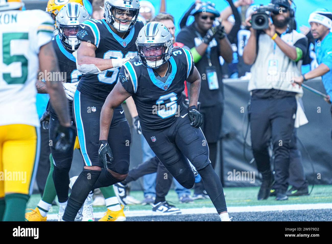 Charlotte, North Carolina, USA, December 24, 2023, Raheem Blackshear #3 ...