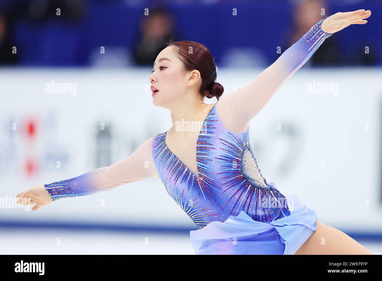 Nagano, Japan. 24th Dec, 2023. Wakaba Higuchi Figure Skating : Japan Figure Skating ...