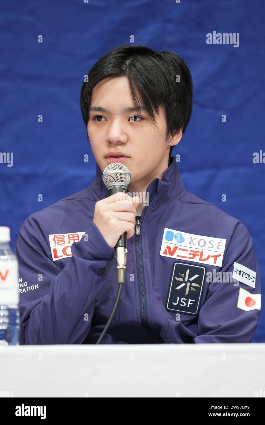 Big Hat, Nagano, Japan. 25th Dec, 2023. Shoma Uno, DECEMBER 25, 2023 ...
