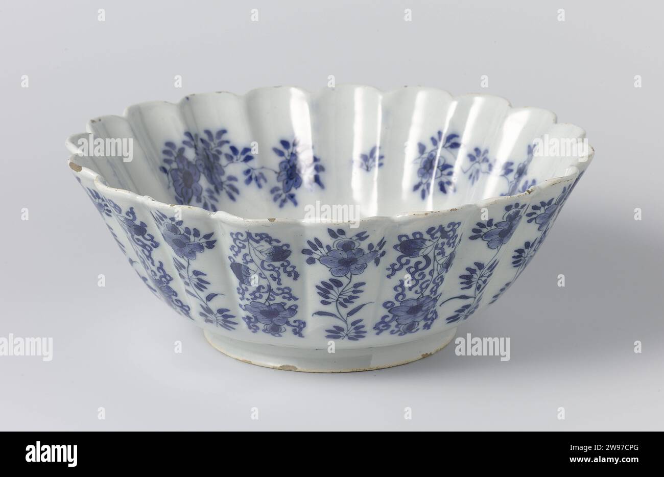 Bowl, the white star, c. 1675 - c. 1700 bowl Come from Faience with ...