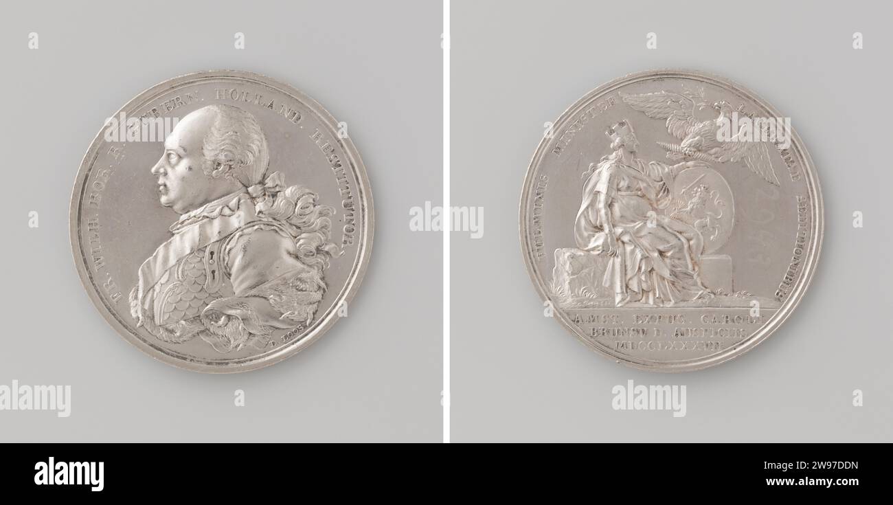 Capitulation of Amsterdam, in honor of Frederik Willem II, King of ...