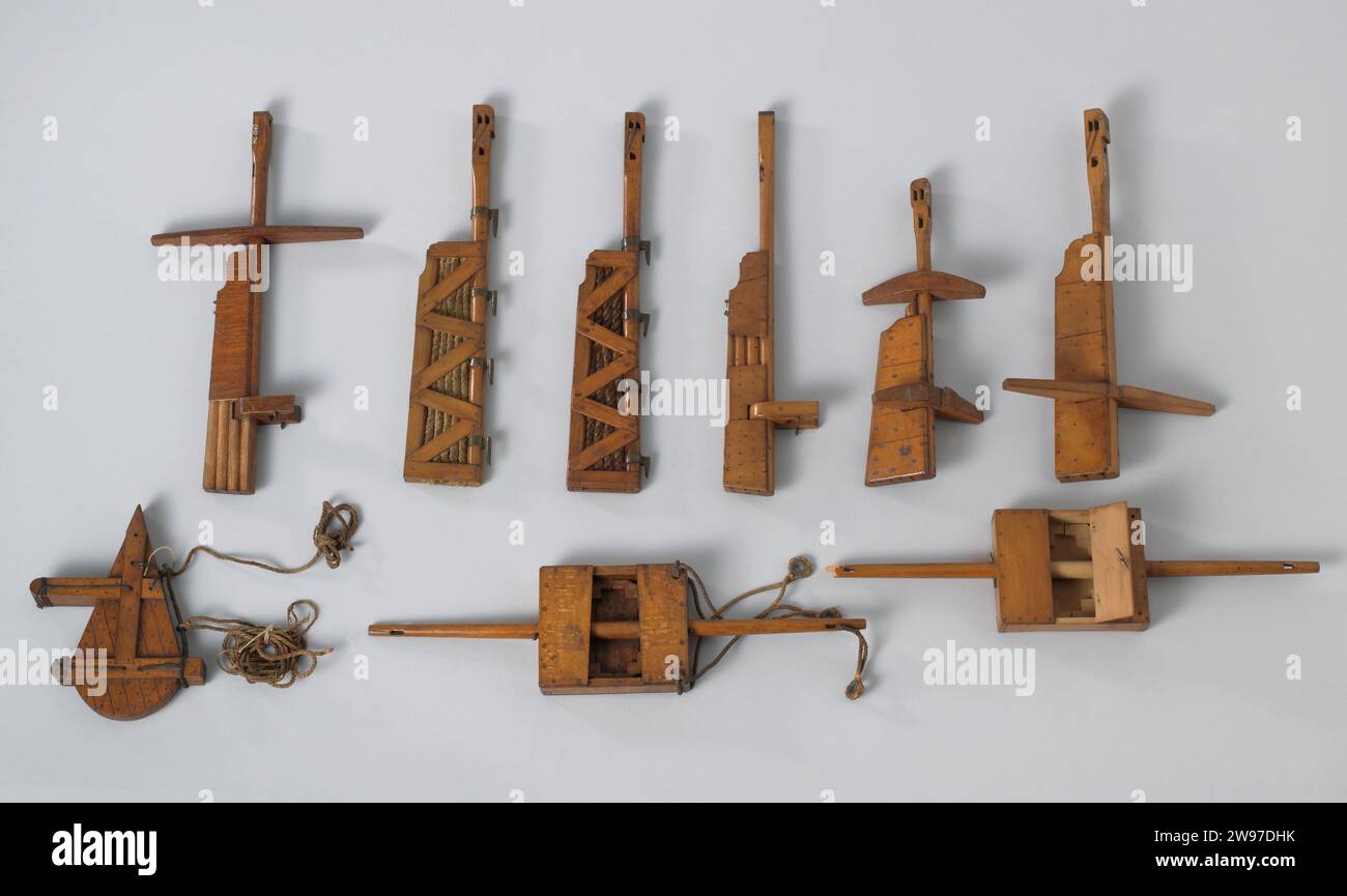 Model of a Jury Rudder, anonymous, 1820 - 1870 demonstration model ...