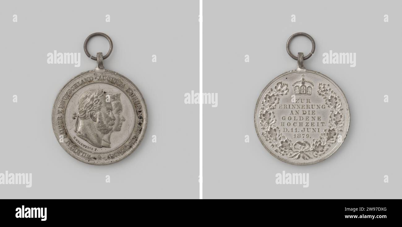 Fifty -year marriage of Emperor Wilhelm I and Keizerin Augusta van ...