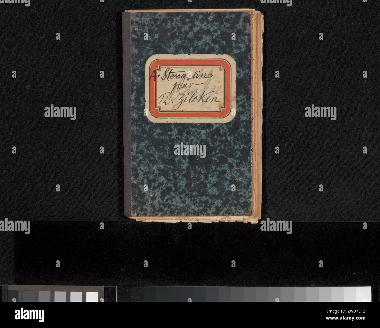 Manuscript with 50 sheets to Philip Zilcken, Alphonse Stengelin, 1867 ...