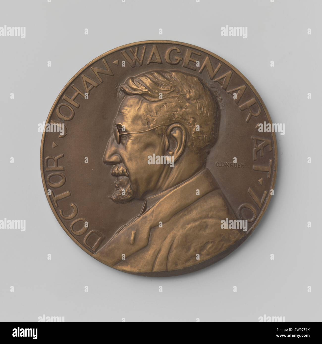 Seventieth birthday of Johan Wagenaar 1932, Gerharda Johanna Wilhelmina ...