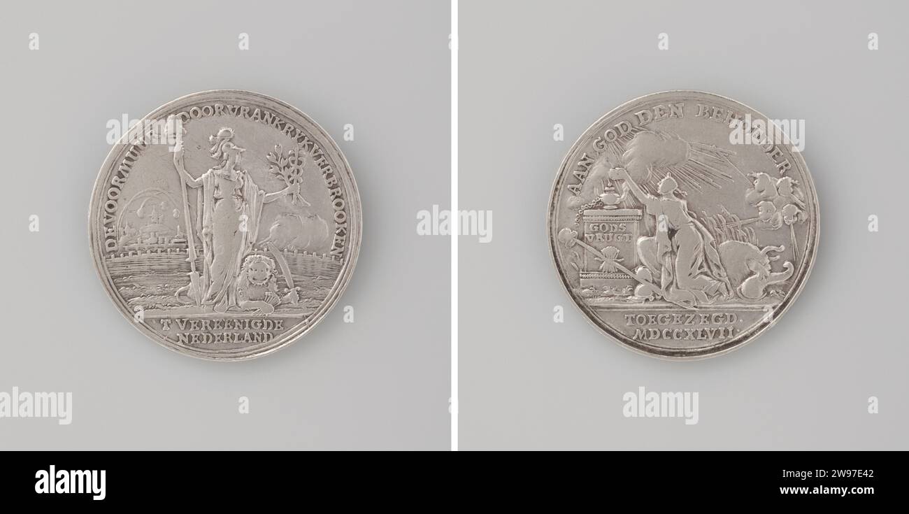 Start of the year 1747, at the breaking of the Barriere Convention by ...