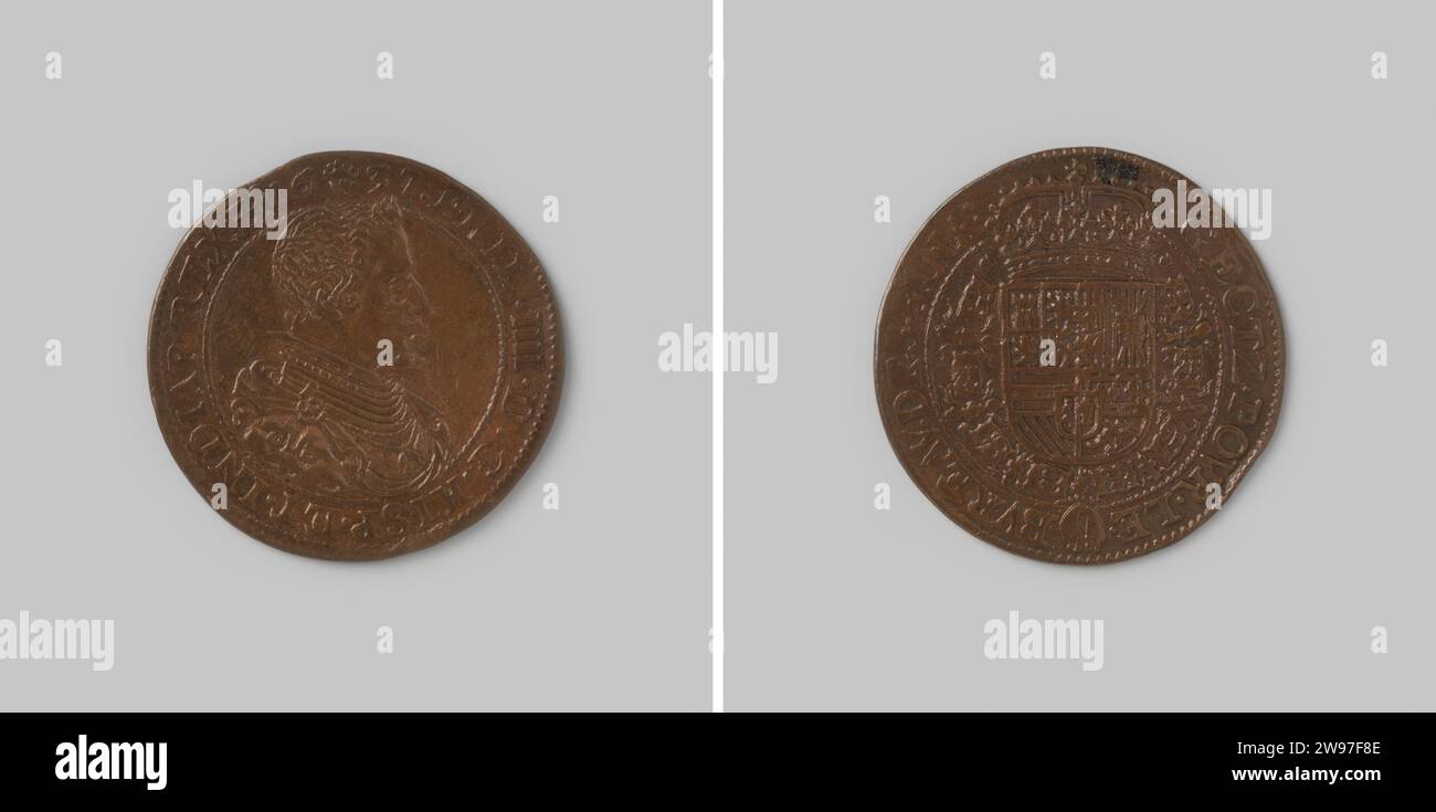 Calculation medal from Brussels for the Finance Agency 1637, 1637 ...