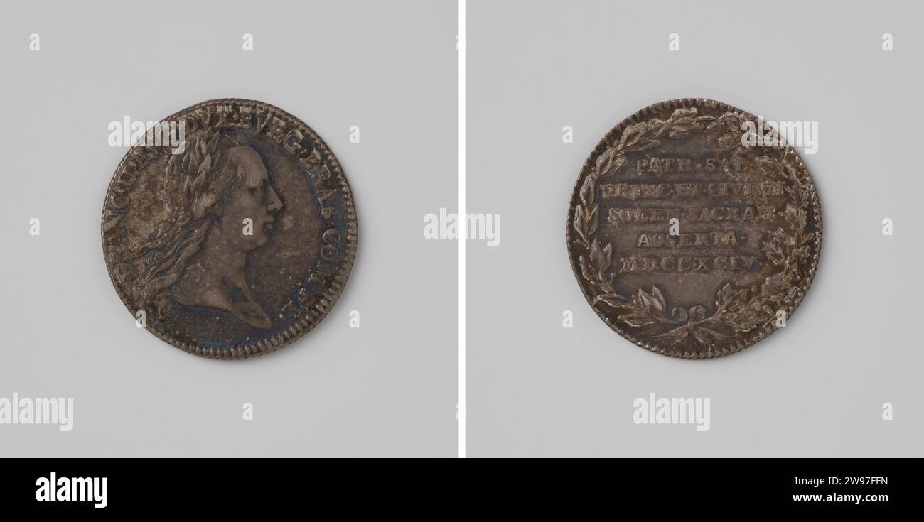 Inauguration of Frans II, German emperor, count of Flanders and Duke of ...