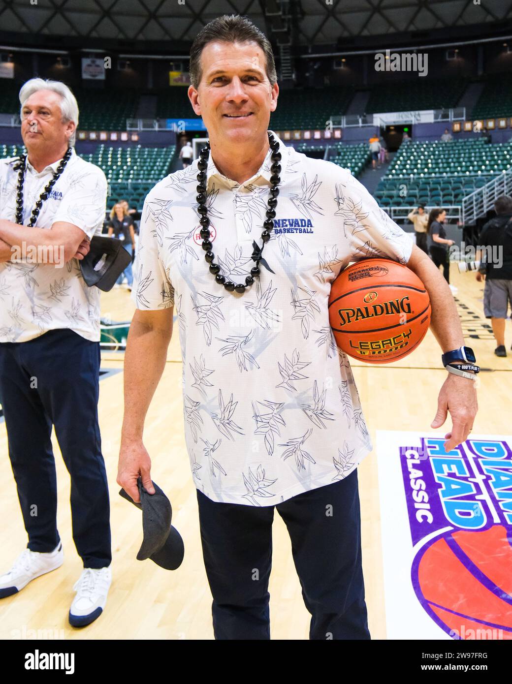 Honolulu, Hawaii, USA. 24th Dec, 2023. Nevada Head Coach Steve Alford ...
