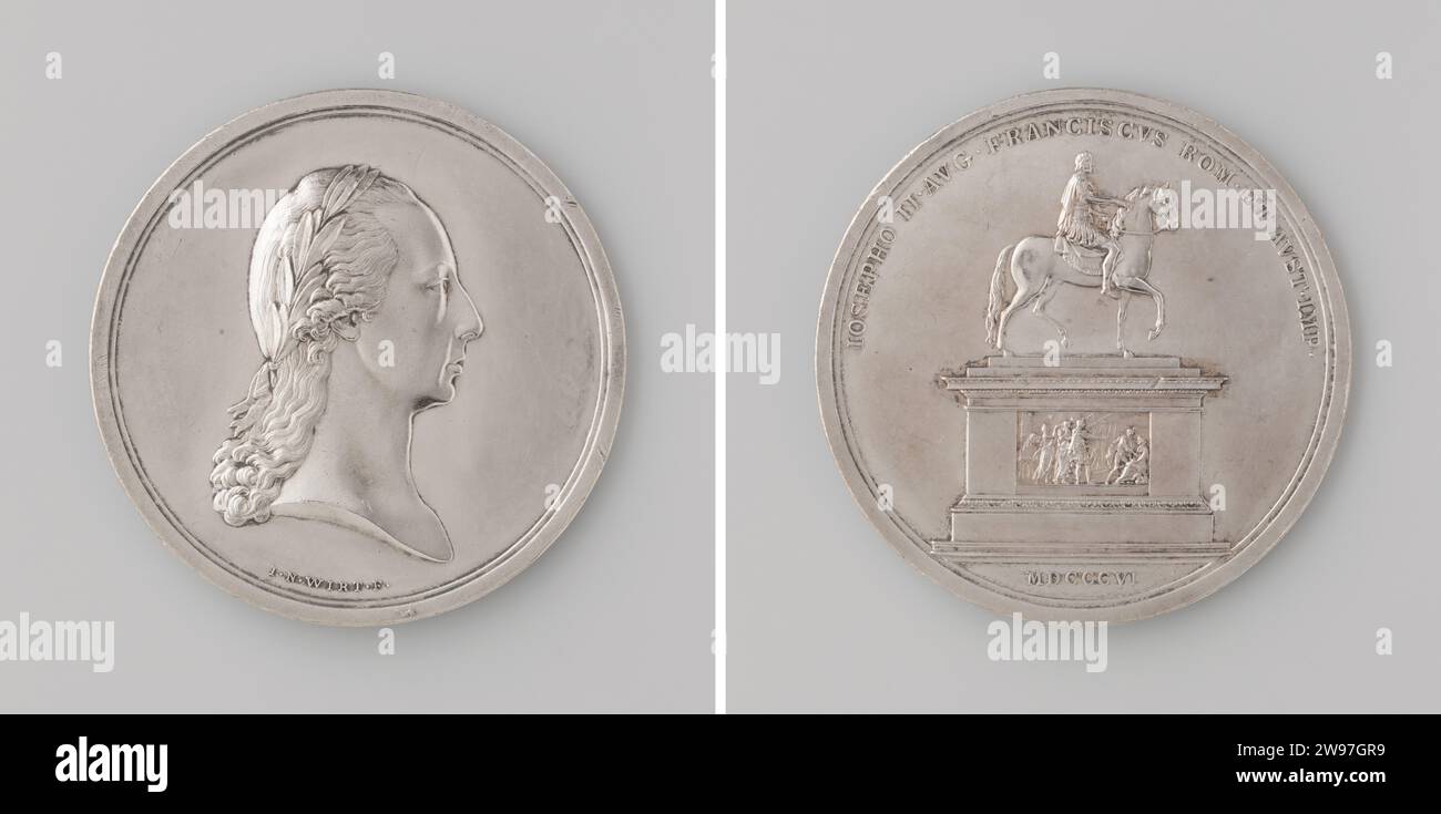 Establishment of a statue for Joseph II, German emperor on the ...