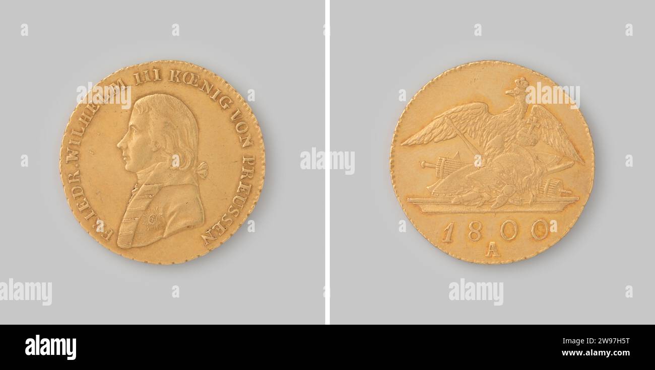 Double Friedrich d'Or from Prussia by Friedrich Wilhelm III, 1800 ...
