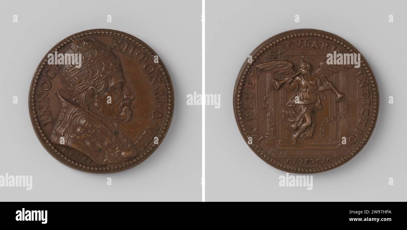 Announcement of the upcoming jubilation year by Pope Innocent XII ...