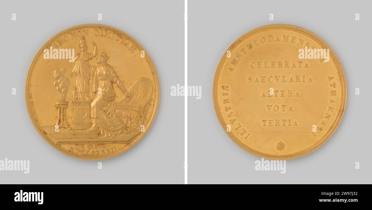 Two hundred anniversary of the Athenaeum in Amsterdam 1832, David van ...