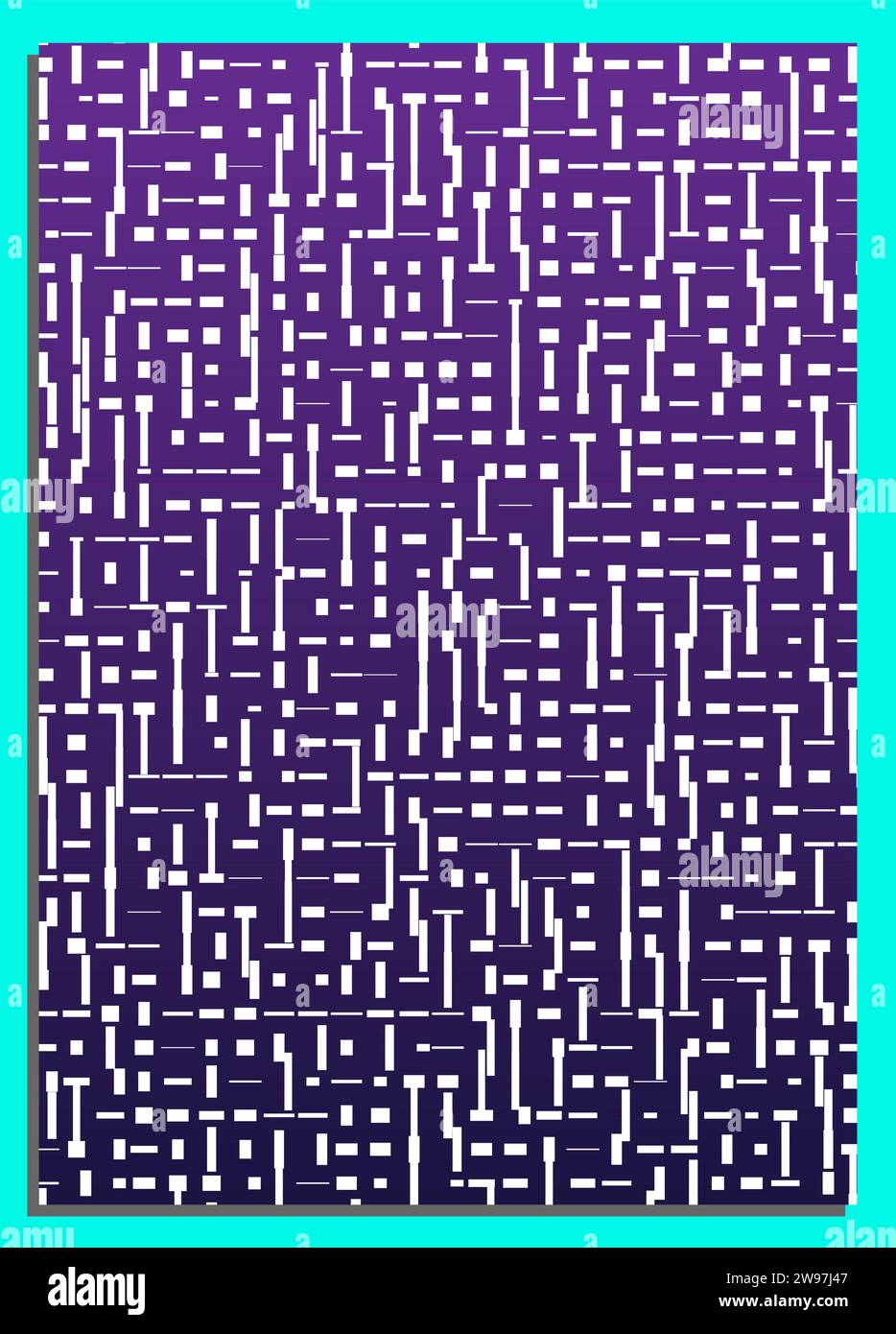 Vertical purple Gradient abstract background with microcircuit tracks ...