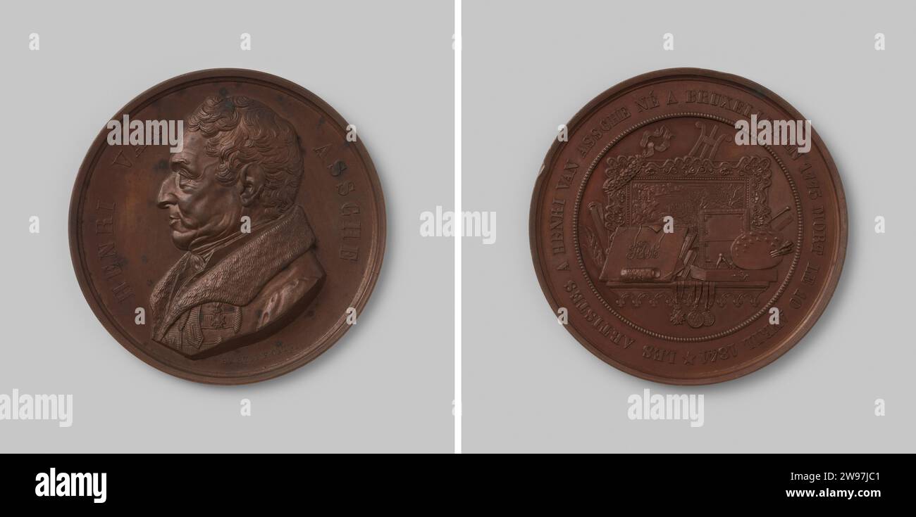 Death of Henri Van Assche, painter in Brussels, told by order of the ...